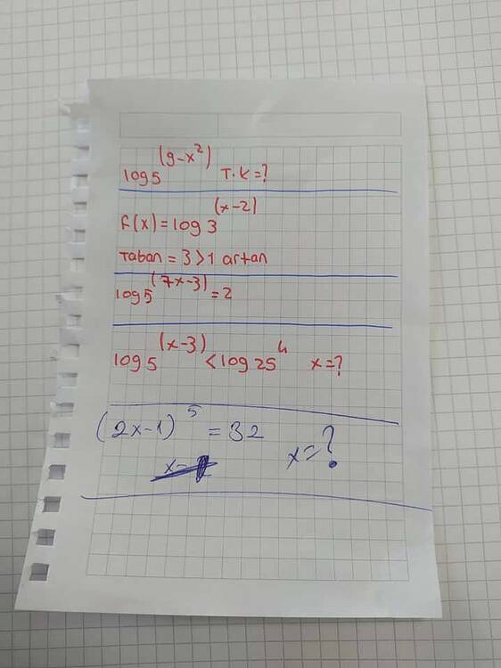 Logaritma sınav sorularımiz - Sorumatik