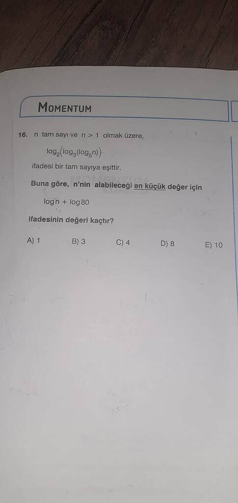 Logaritma.... - Sorumatik