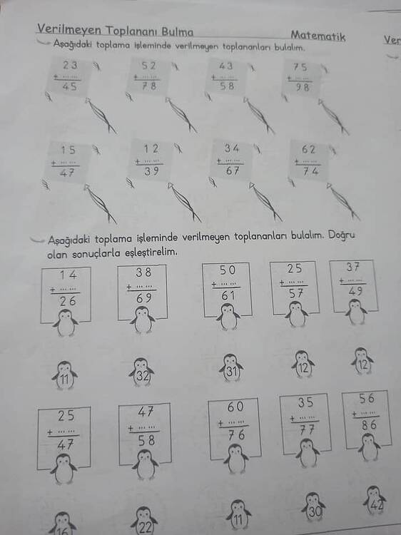 Resimli Soru 11-01-2026 17:49:47 Verilmeyen Toplananları Bulma - Sorumatik