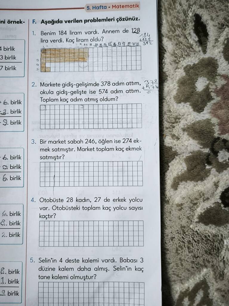 İlkokul 3 sınıf - Sorumatik