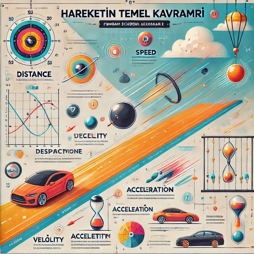 Hareketin Temel Kavramları Broşürü veya Poster örnek hazırlama - Sorumatik