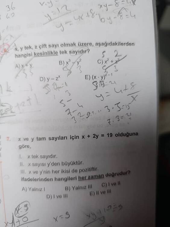 Kesinlikle Tek Sayı Olan İfade Nedir? - Sorumatik