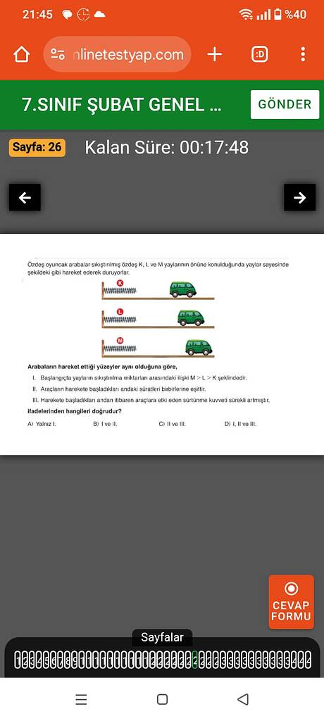 Fen deneme soru 25 - Sorumatik