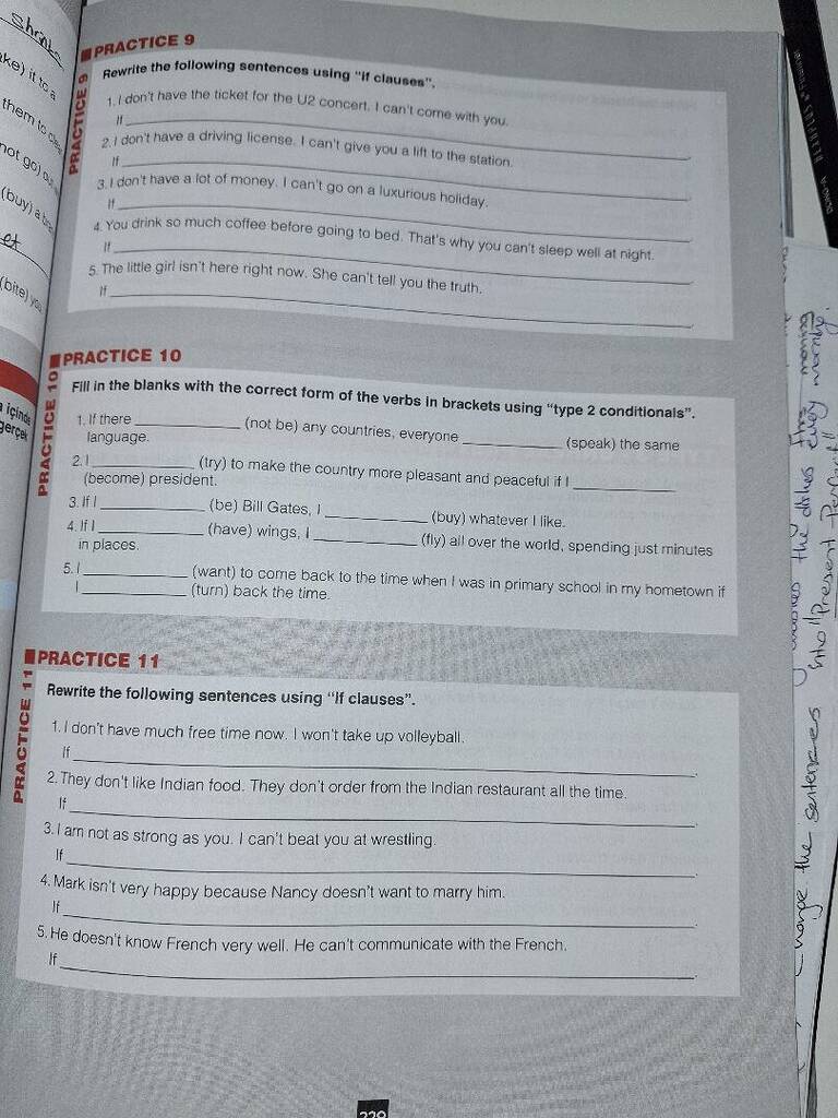 Sha them en t not gc (ouy)at bite) içind erçe PRACTICE 11 PRACTICE 9 I ...