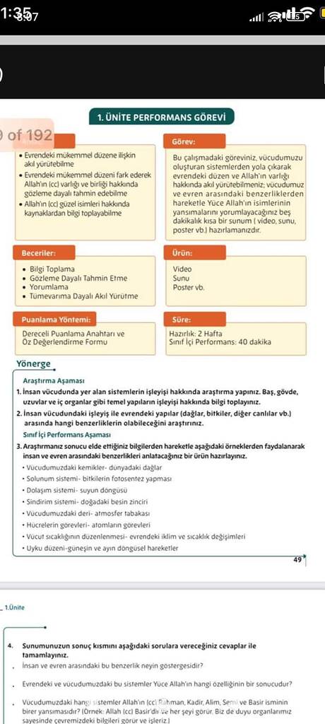 İnsan ile evrendeki benzerlikler - Sorumatik