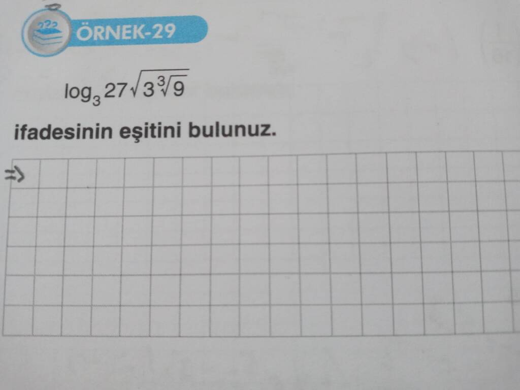 Logaritma sorusu - Sorumatik