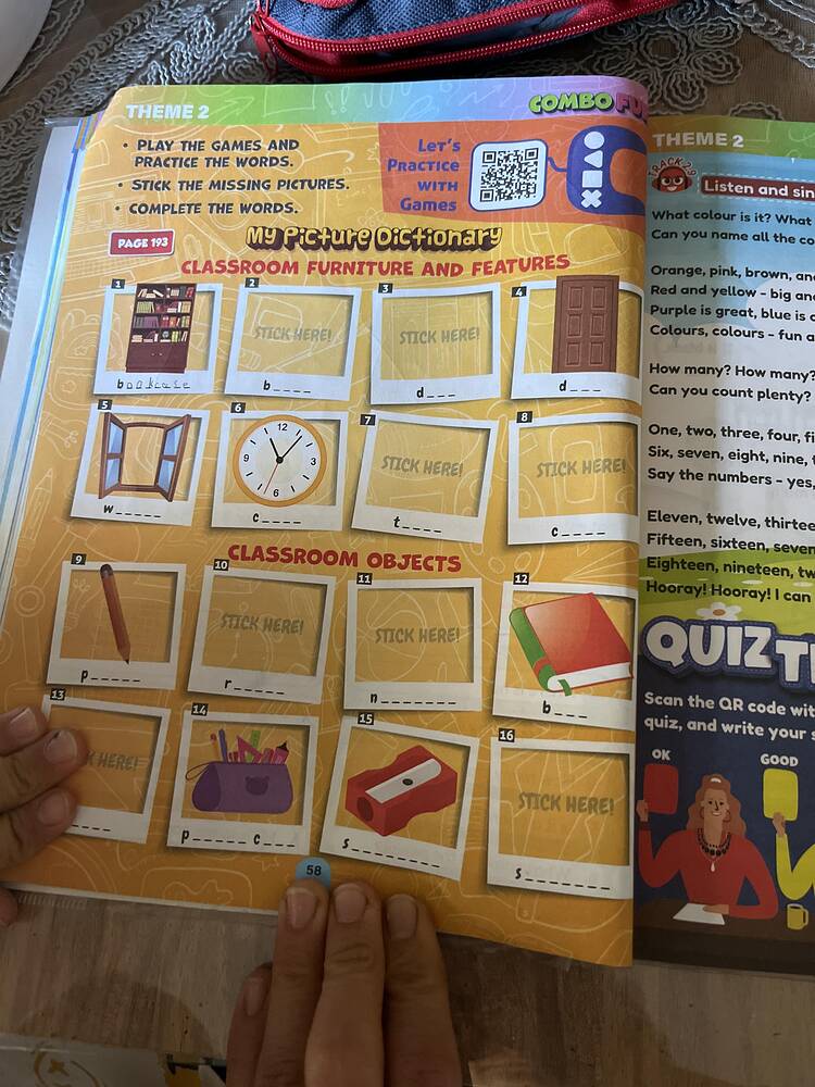 What are the missing words for the “Classroom Furniture and Fixtures ...
