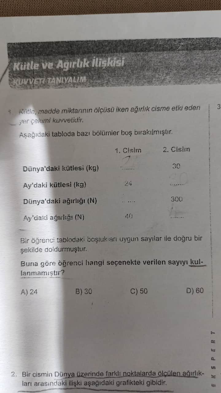 Fen 5. Sinif - Sorumatik