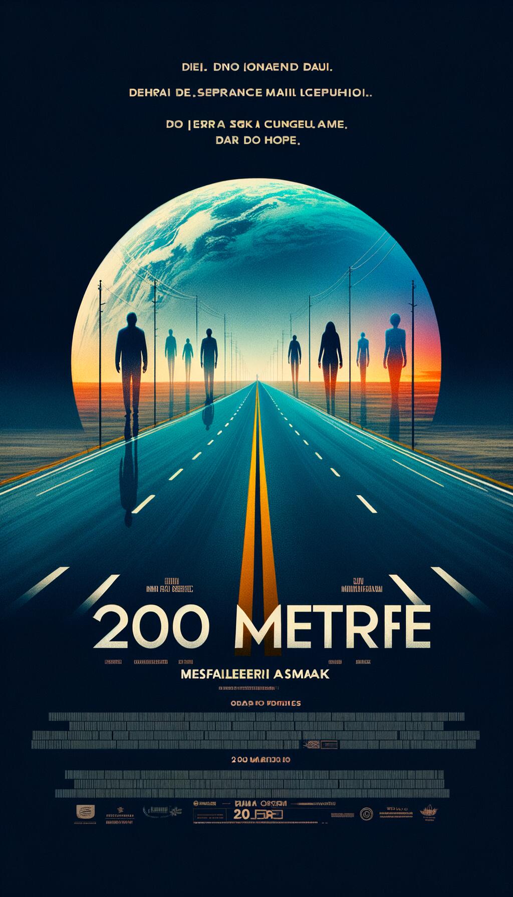 200 metre filmi hakkında afiş hazırlarmısın acil lazım 9.sınıf Edebiyat ...