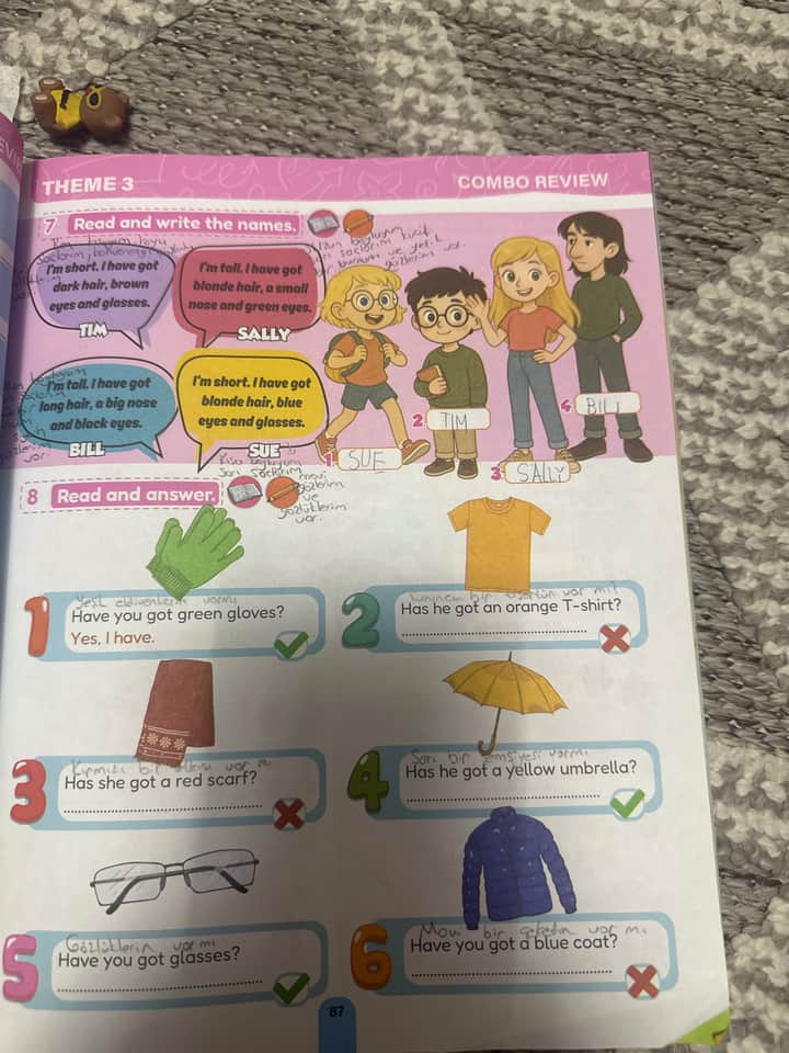 English Reading and Answer Analysis for Theme 3 Combo Review - Sorumatik