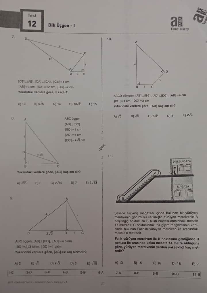 11. Sınıf - Sorumatik