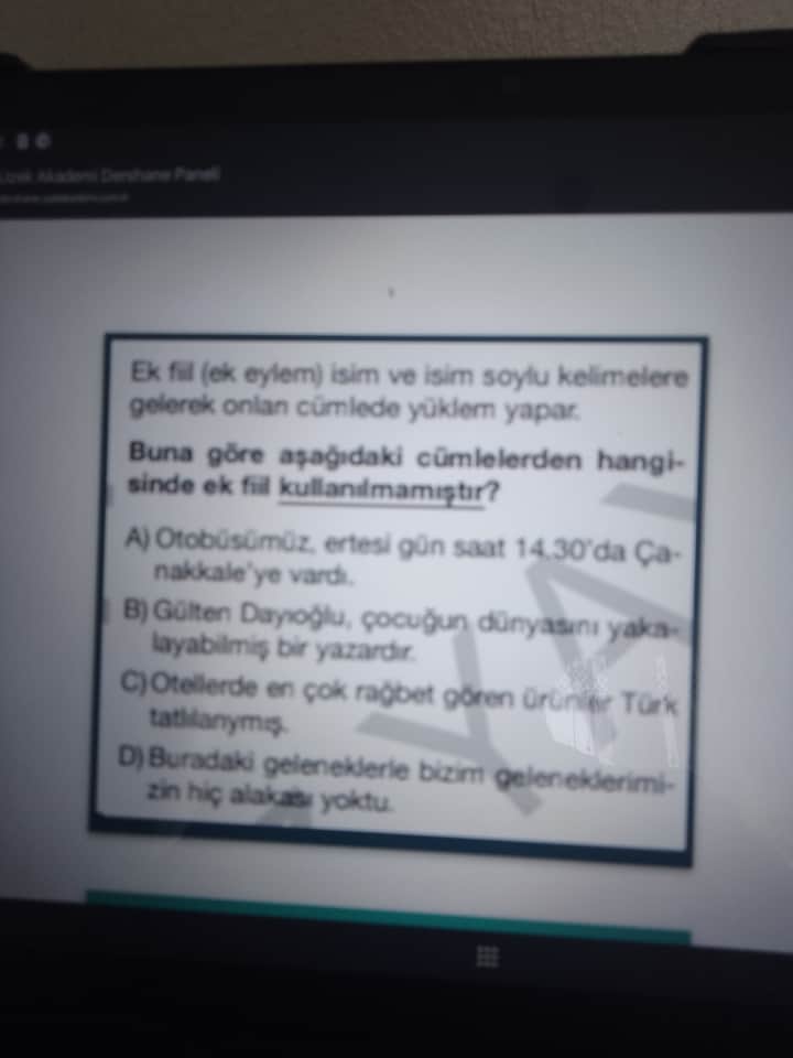 Turkcee odev - Sorumatik