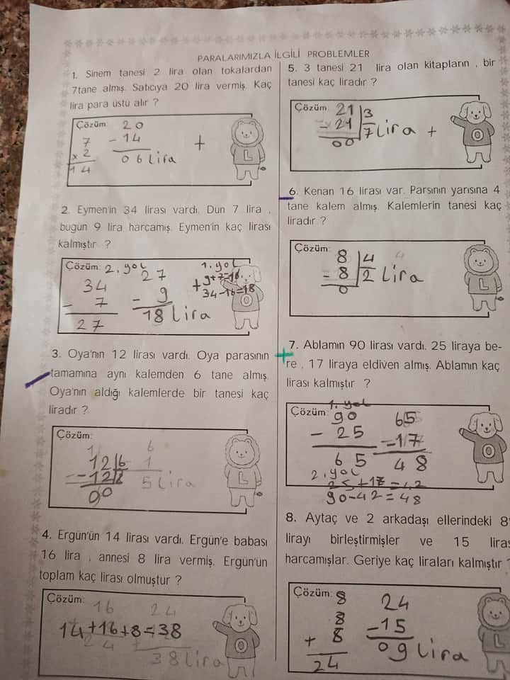 İlkokul - Sorumatik