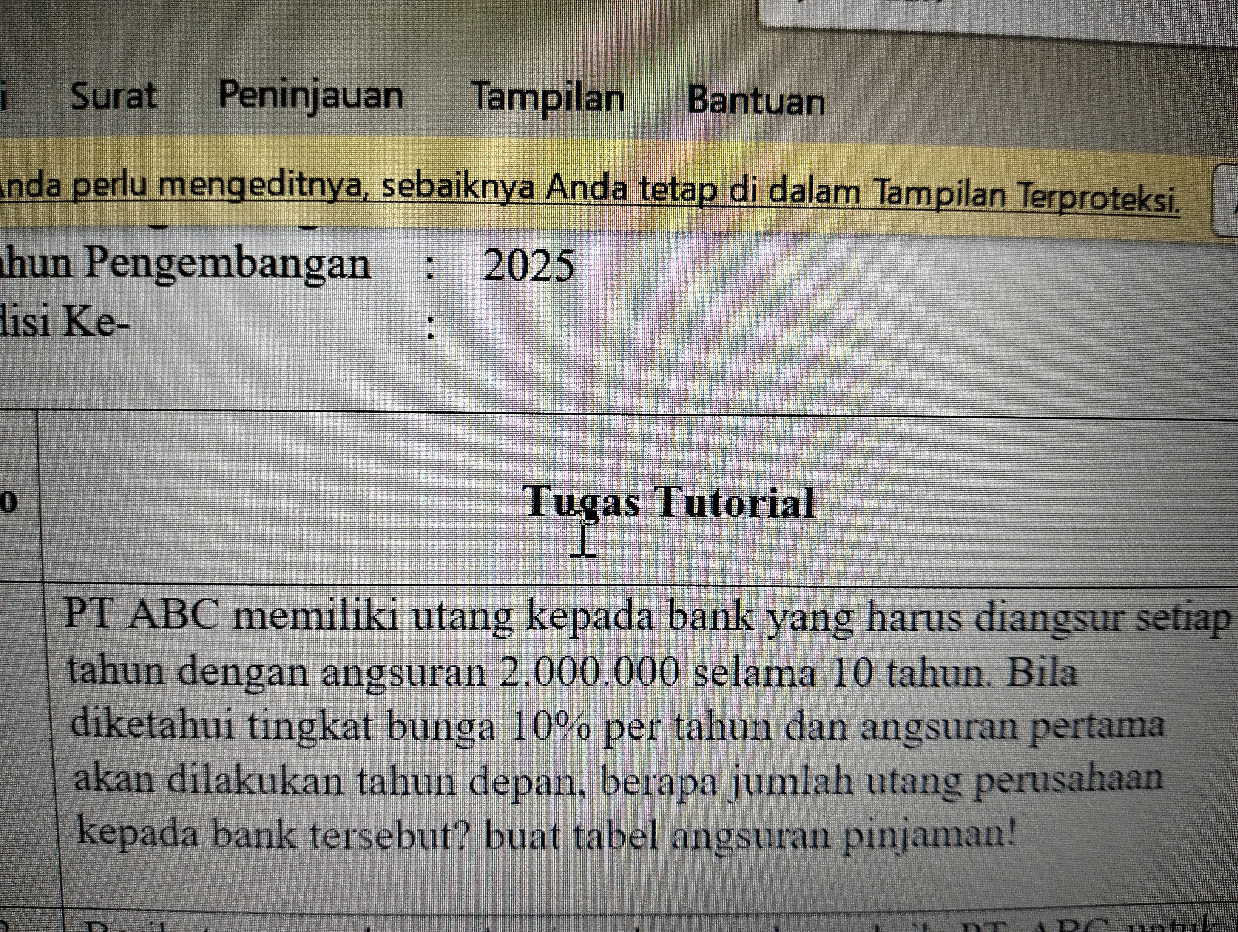 PT abc memiliki utang - Sorumatik