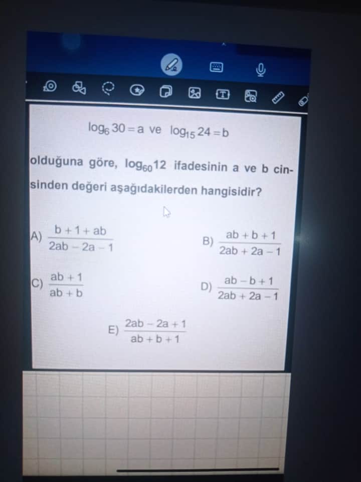 Logaritma ifaade - Sorumatik