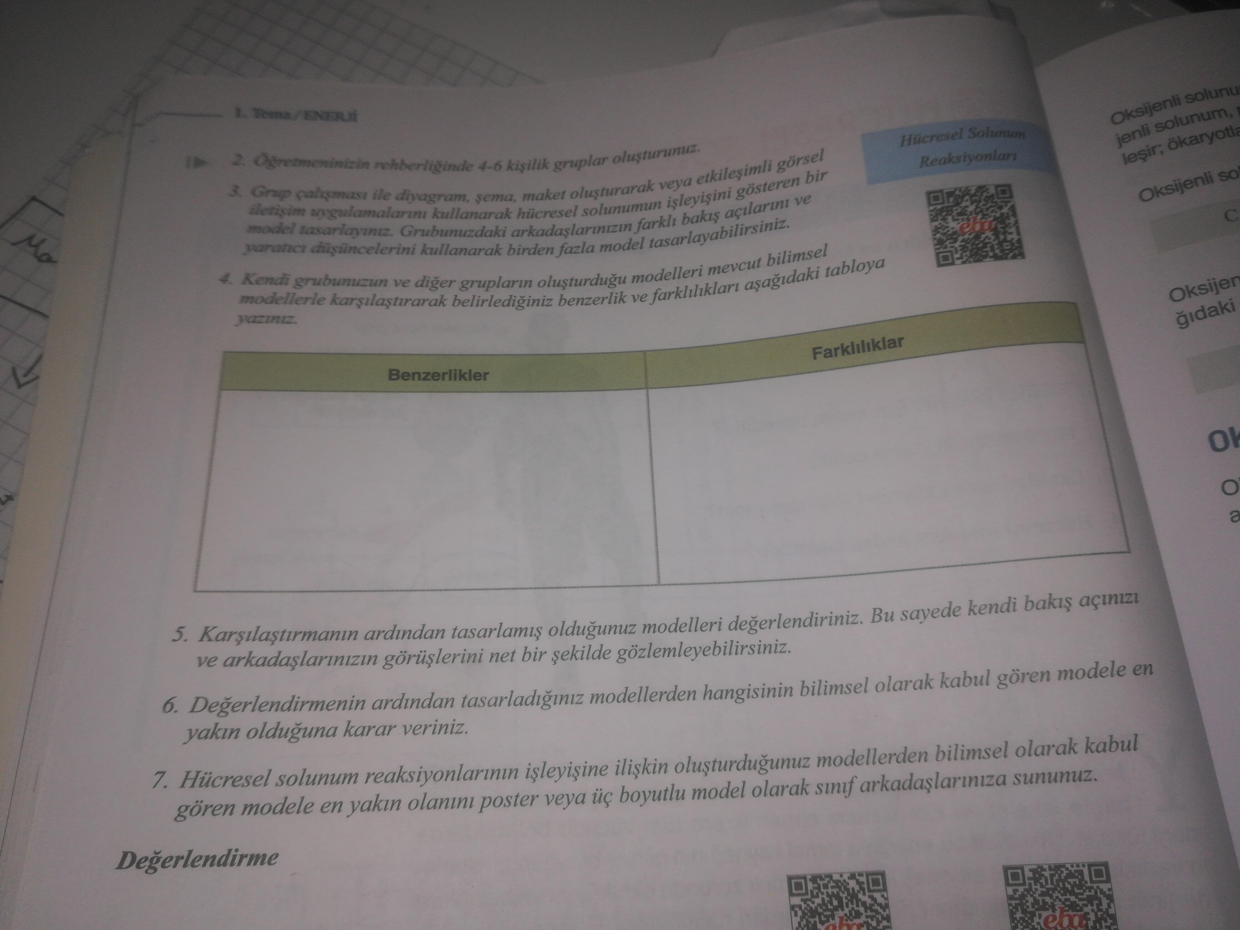 Resimlerdeki açıklamalara dikkat ederek bana bir model çiz - Sorumatik