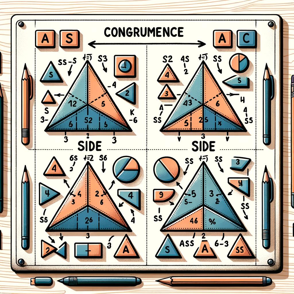 3 tane eşlik ile ilgili üçgen çiz kuralları ve ispatları olsun - Sorumatik