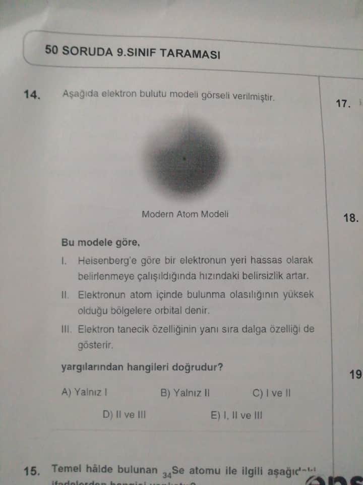 Kimya odev anlamadim - Sorumatik